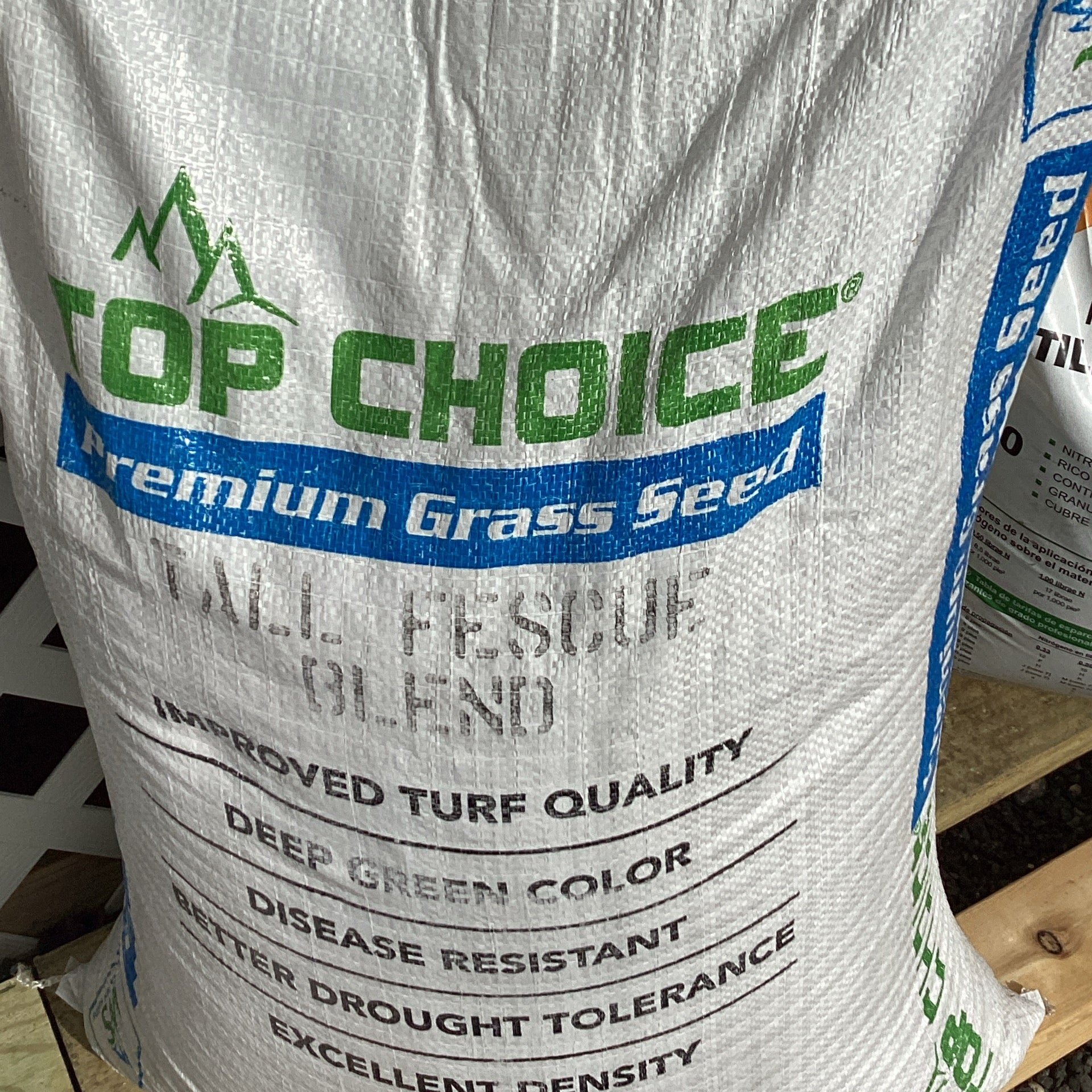 Top choice tall fescue 50 lb | Outdoor Supply Company